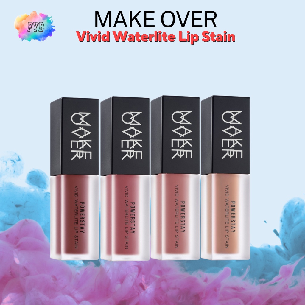 Jual MAKE OVER Powerstay Vivid Waterlite Lip Stain 5.5 g - Lip Cream | Shopee Indonesia