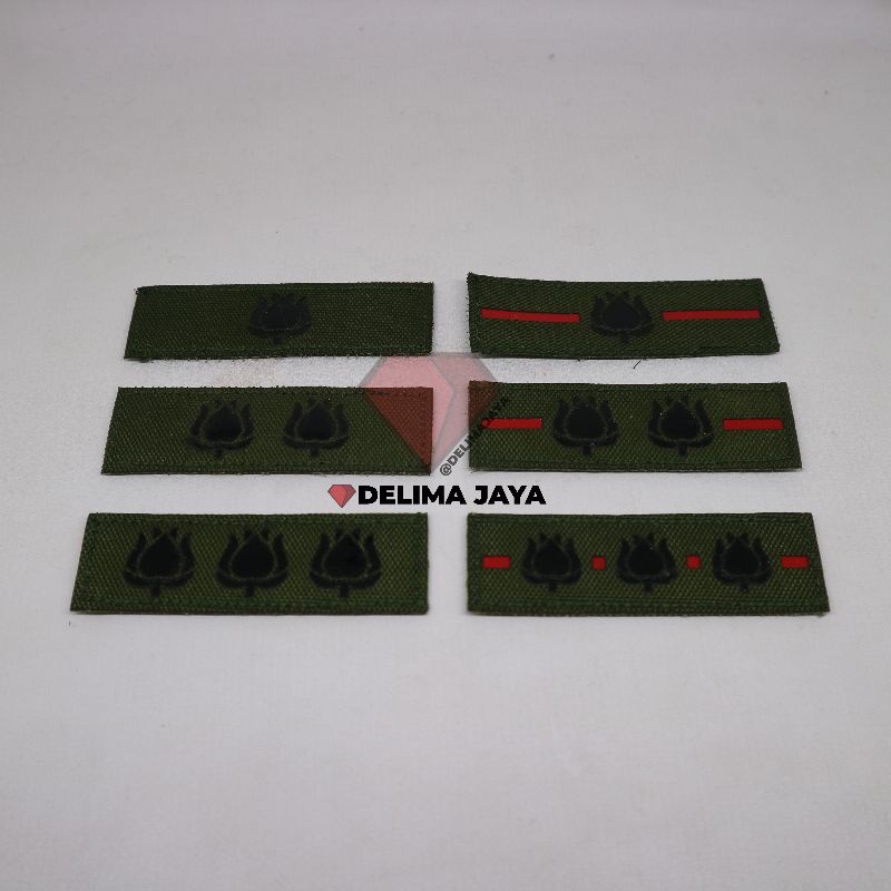 Jual Pangkat Topi Laser PDL&PDH (Mayor Letkol Kolonel) Staff dan ...