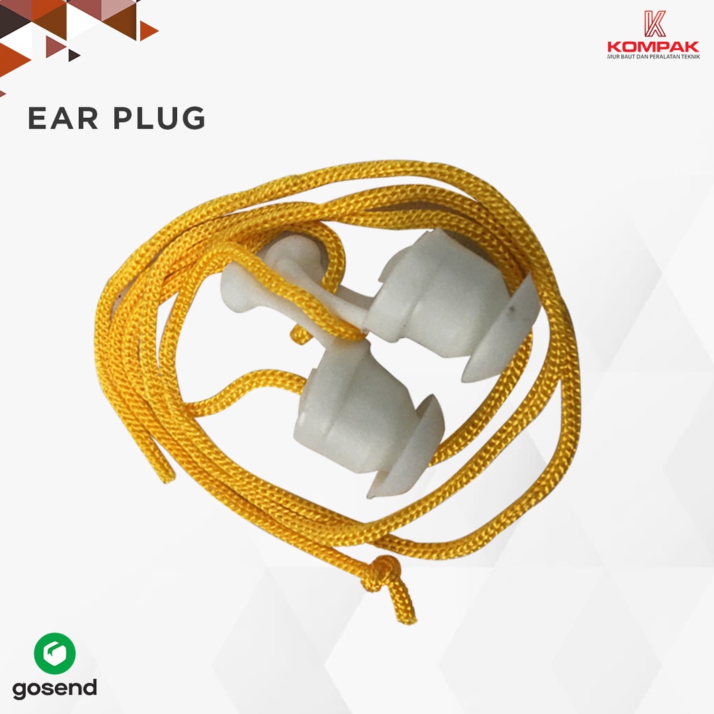 Jual Ear Plug Pelindung Telinga Sumbat Kuping With Casing Box Kuning ...