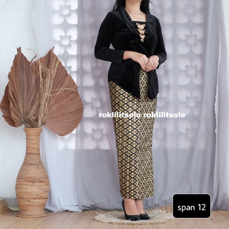 Jual ROK SPAN BATIK / BAWAHAN BATIK KONDANGAN / batik span / Rok katun ...