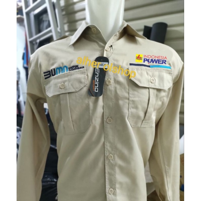 Jual kemeja PLN baju PLN seragam PLN pdh PLN baju kerja PLN kemeja ...