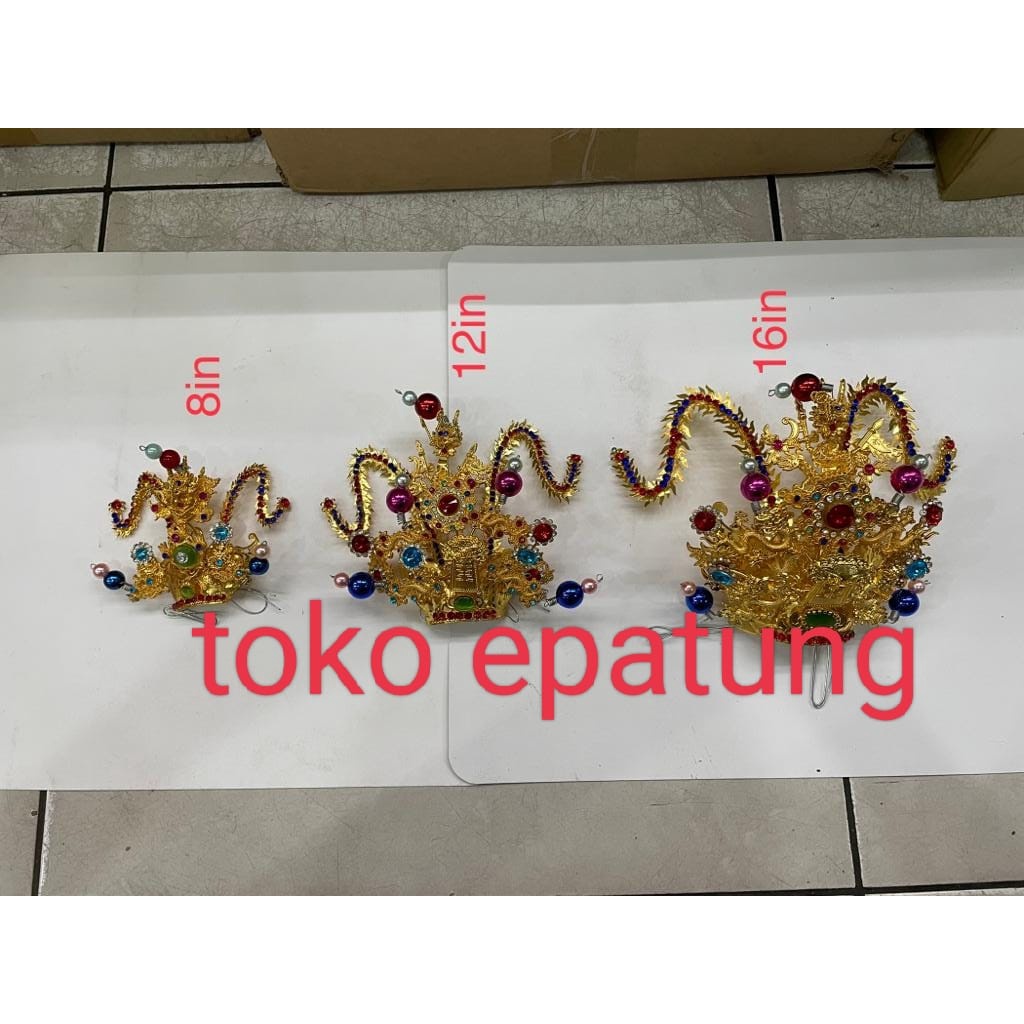 Jual Topi / mahkota / Patung dewa Naca / nacha / Na Ca - 8 / 12 / 16 ...