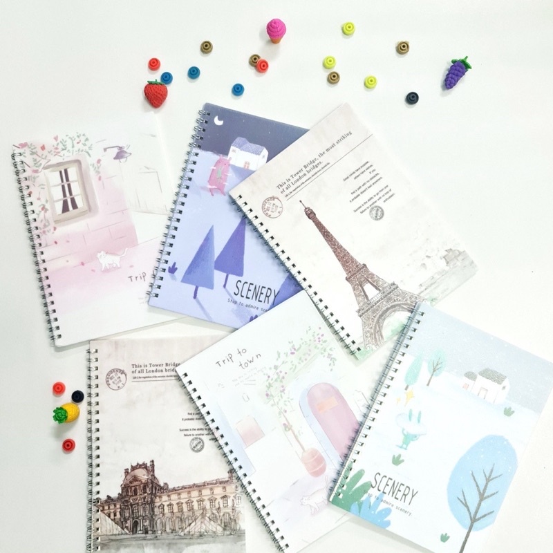 Jual Buku Tulis Spiral A5 45 Lembar - Notebook / Buku Catatan / Notepad ...