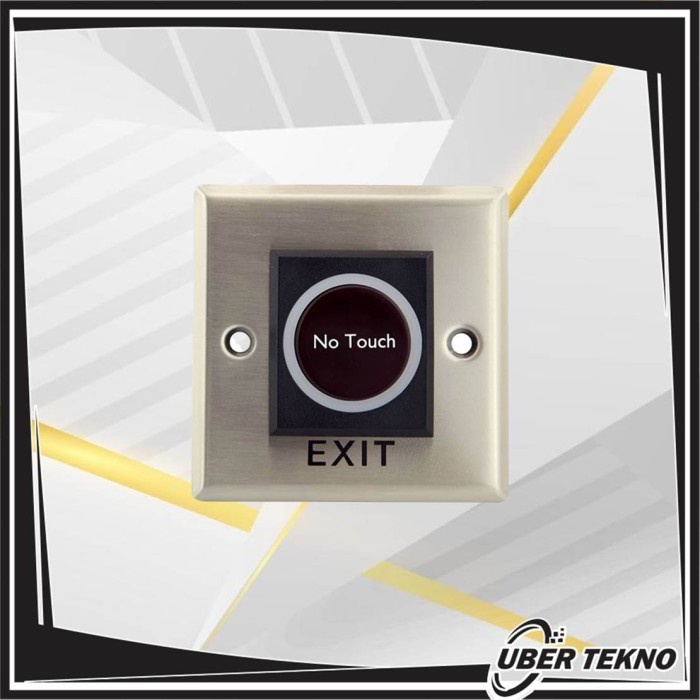 Jual Exit Button No Touch IR Sensor - Contactless Door Exit Button ...