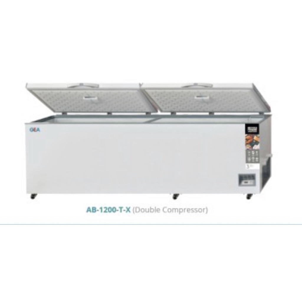 Jual CHEST FREEZER GEA AB 1200 TX 1050 liter FREZZER BOX | Shopee Indonesia