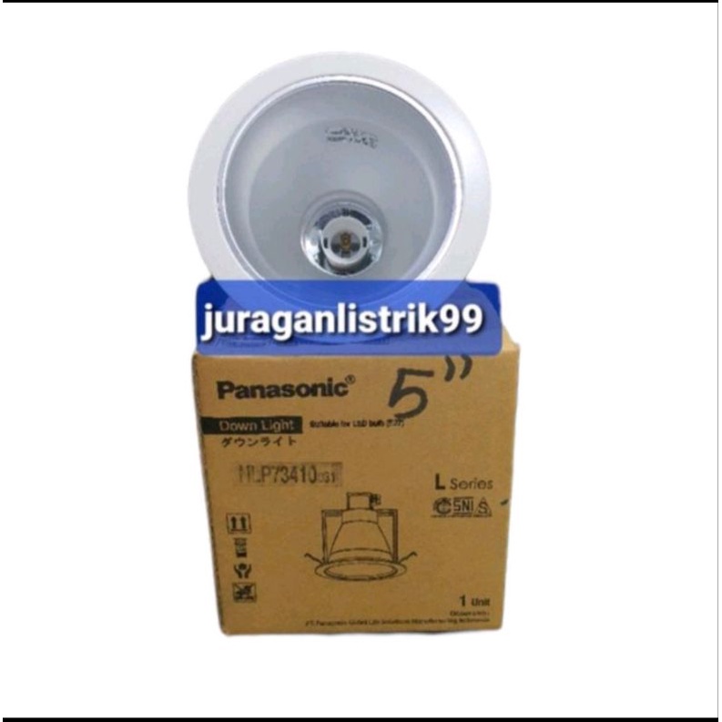 Jual DOWNLIGHT PANASONIC 5 INCH NLP 73410 / 73412 ASLI INBOW MASUK ...