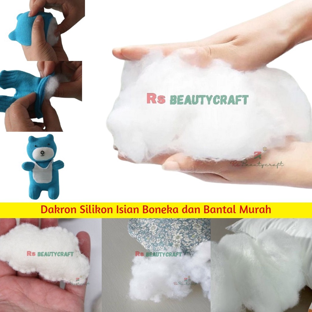 Jual Dakron putih super Dacron silicone isi bantal kiloan murah Grade A ...