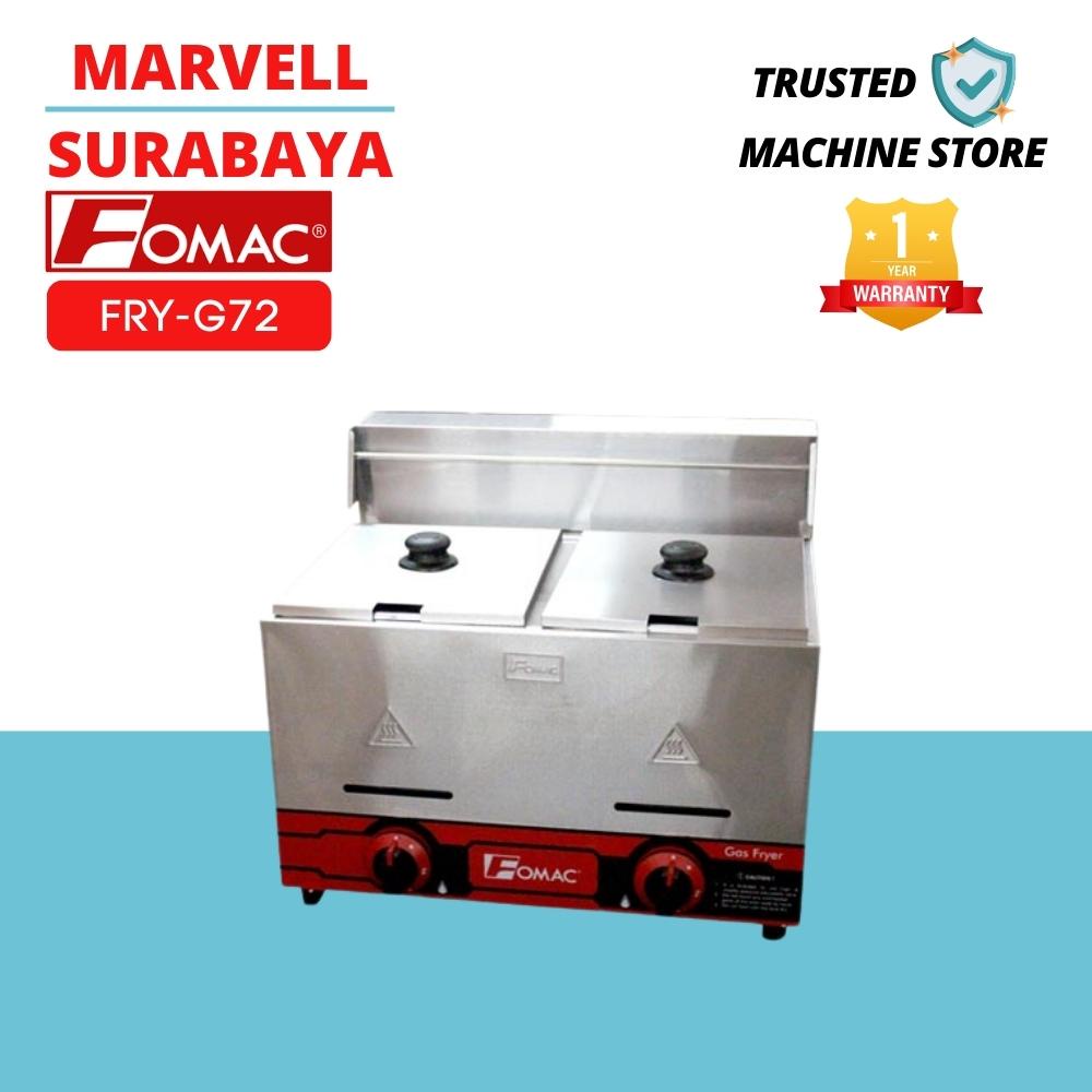 Jual DEEP FRYER GAS FOMAC FRY G72 PENGGORENGAN AYAM FRIED CHICKEN ...