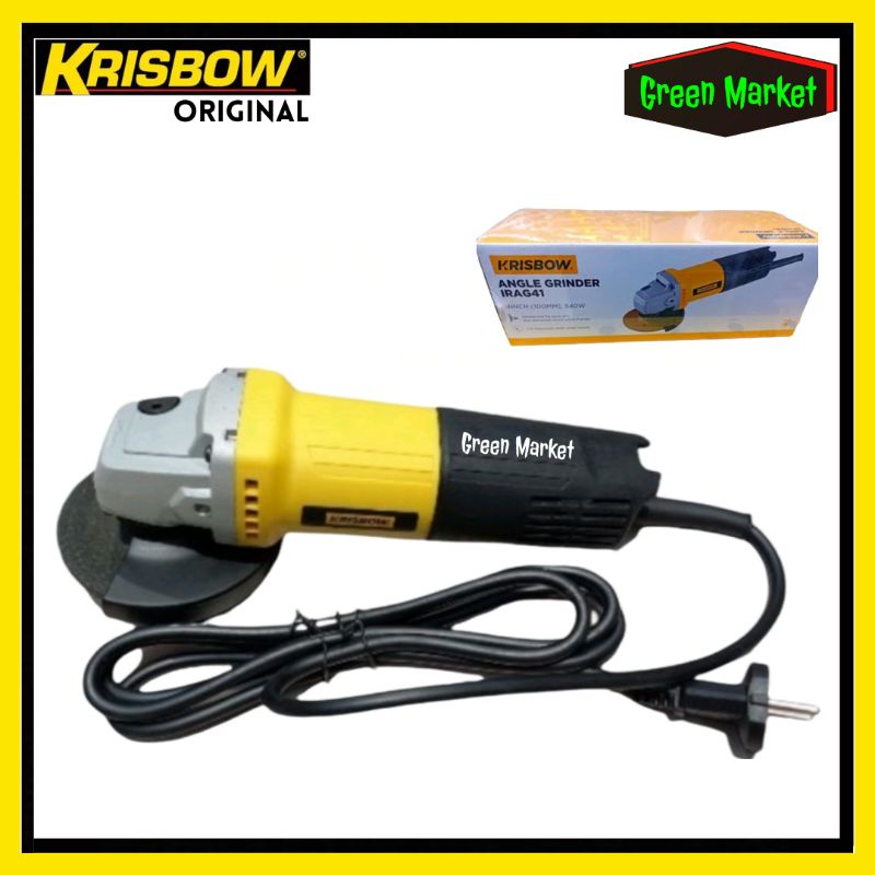 Jual Krisbow Mesin Gerinda 540 watt 4 inch 10 cm || Mesin Gerinda ...