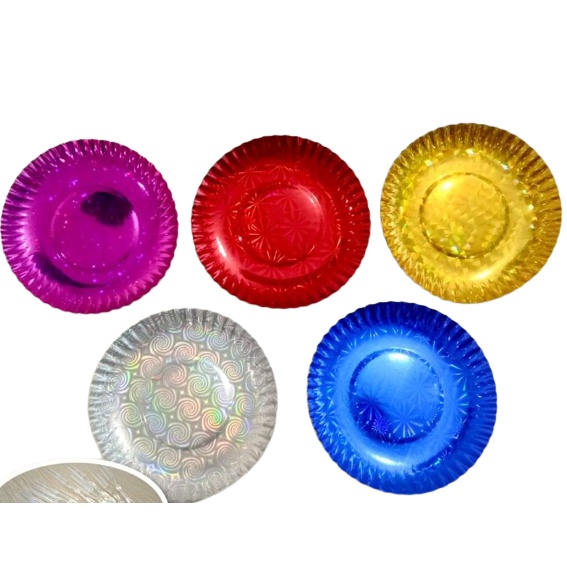 Jual Piring Kertas Kue Gold Piring Ulang Tahun Paper Plate | Shopee ...