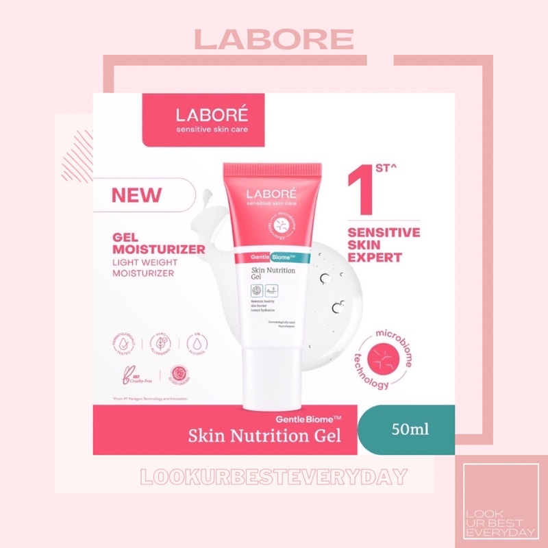 Jual LABORE Gentle Biome Skin Nutrition Gel 50 ml | Shopee Indonesia