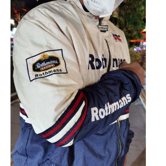 Jual {LOS.18Oc22ᶠ} Jaket Honda HRC Vintage Rothmans Sport Klasik Bahan Premium | Shopee Indonesia