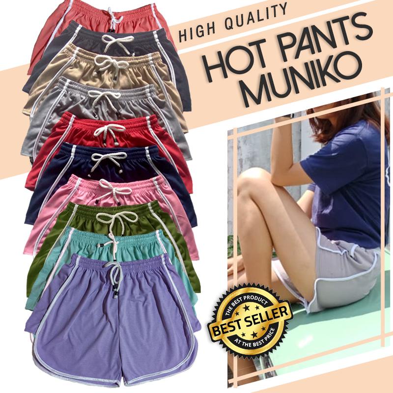 Jual HOT PANTS MUNIKO CELANA PENDEK WANITA CELANA SANTAI CELANA TIDUR CELANA KOLOR WANITA CELANA ...