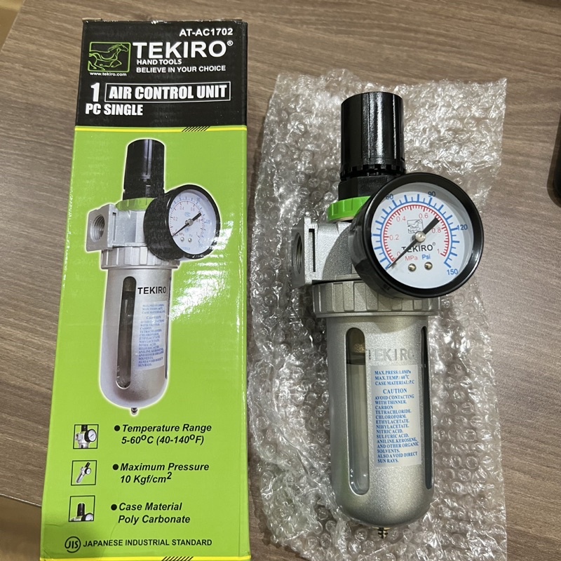 Jual TEKIRO AIR CONTROL UNIT SINGLE TABUNG SARINGAN UDARA KOMPRESOR ...