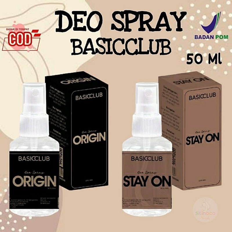 Jual GEAMOORE PARFUM BASIC CLUB DEO SPRAY BPOM 50ML / PARFUME DEO SPRAY ...
