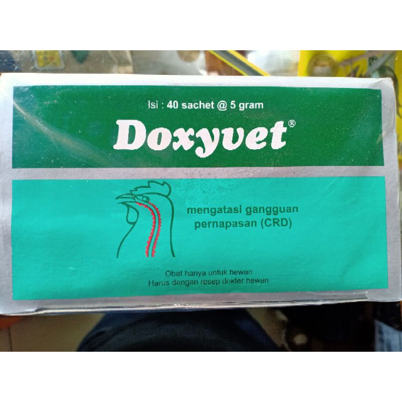 Jual DOXYVET ISI 1BoX isi 40 SACHET @ 5 GRAM | Shopee Indonesia