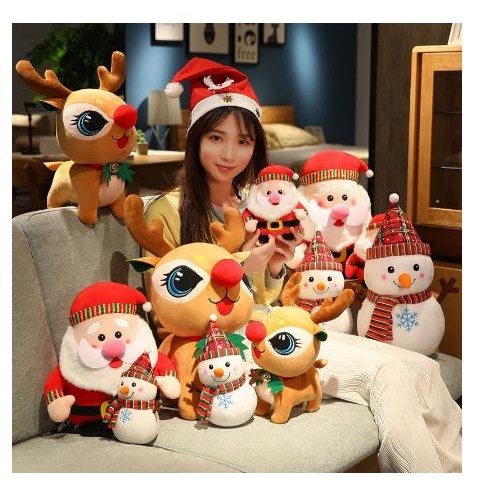 Jual Boneka Natal Christmas Rusa Snowman PREMIUM Import Hadiah Hampers ...