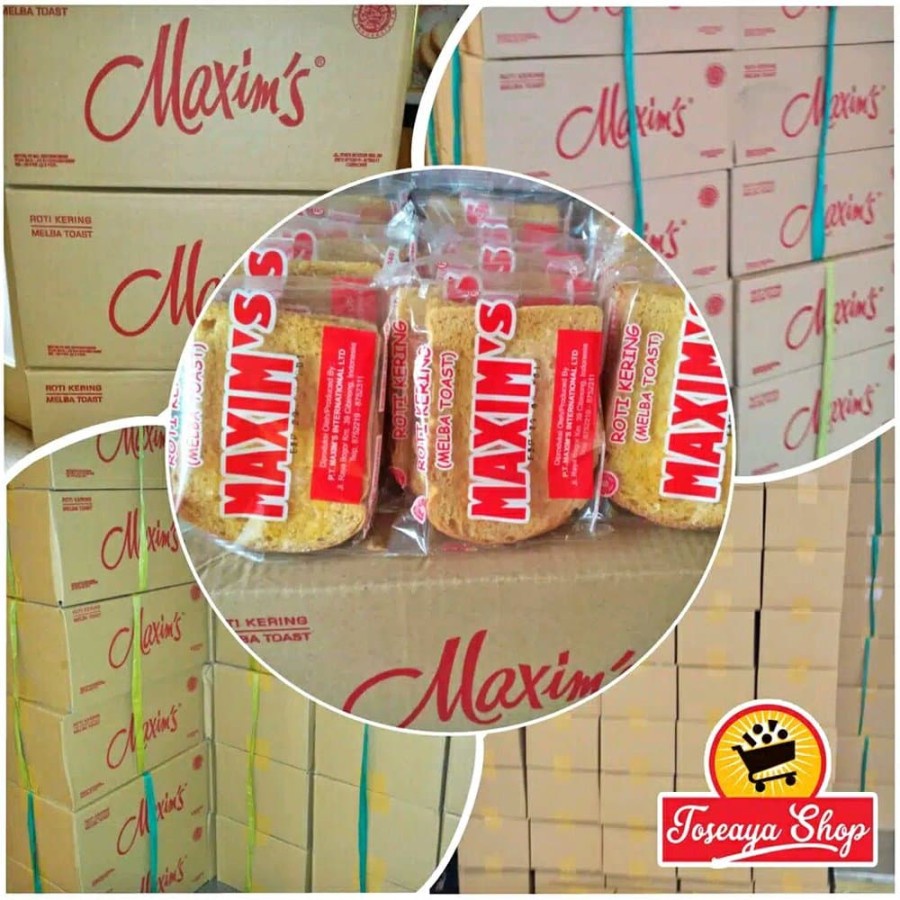 Jual Roti Kering Maxim Melba Toast Maxims - Rasa Original - MF ...
