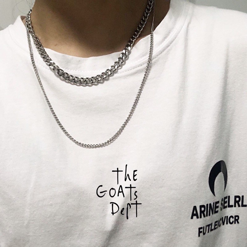 Jual The Goats Dept Ozon Chain Necklace / tgd217 kalung layer rantai ...