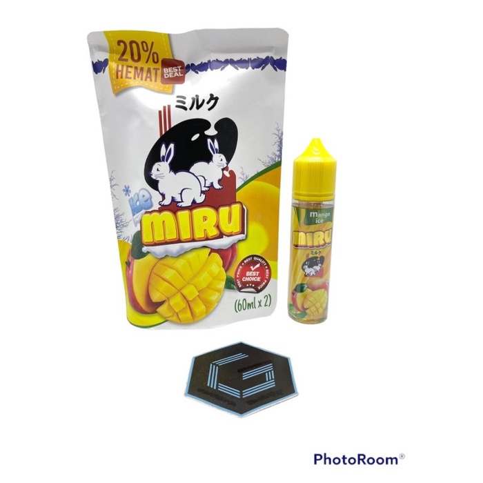 Jual Miru MANGO ICE 60ML 1pcs by Jozojo Brewery Liquid Zonic Vape ...