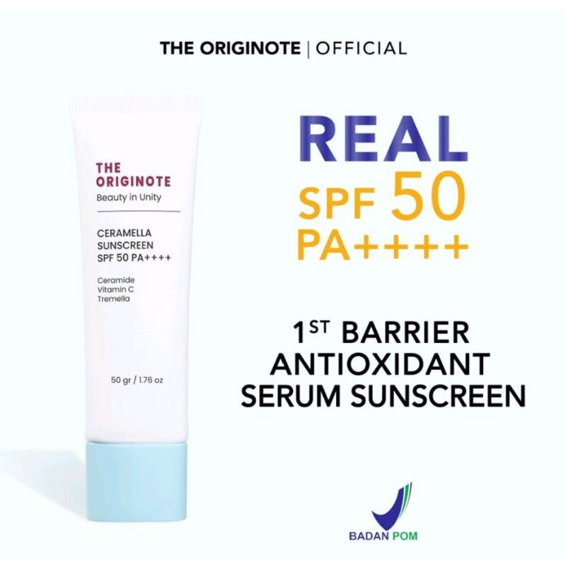 Jual The Originote Ceramella Sunscreen SPF 50 PA++++ | Shopee Indonesia
