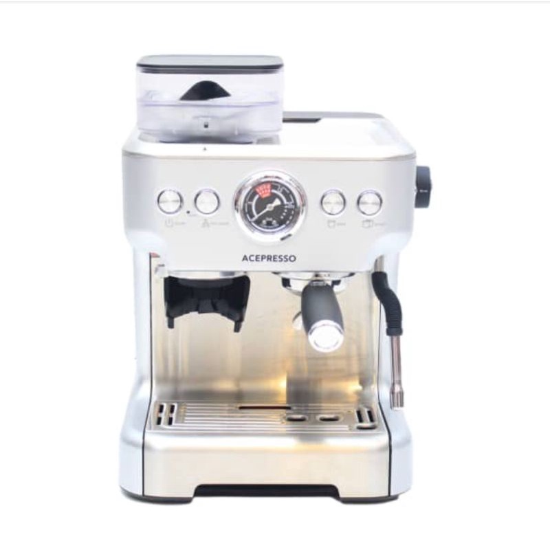 Jual Acepresso 2.7 Liter Espresso Coffee Maker Dengan Grinder | Shopee ...