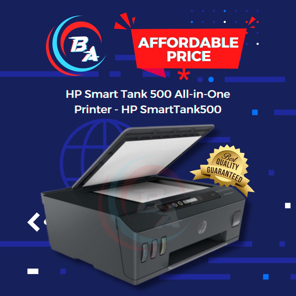 Jual HP Smart Tank 500 All-in-One Printer - HP SmartTank500 | Shopee ...