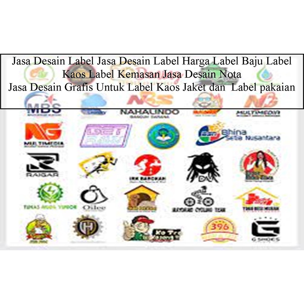 Jual Jasa Desain Label Jasa Desain Label Harga Label Baju Label Kaos ...