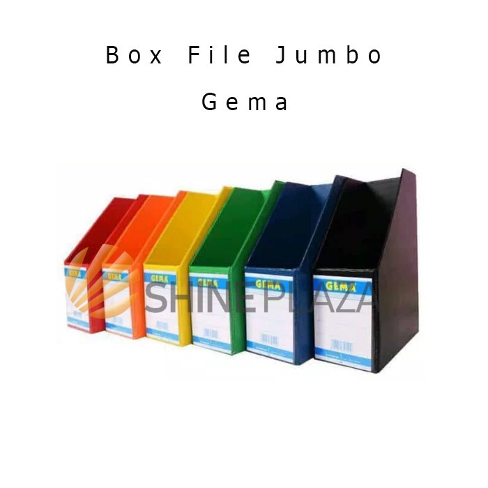 Jual Box File Jumbo PVC Gema 11 cm - Tempat Penyimpanan Kotak Kertas ...