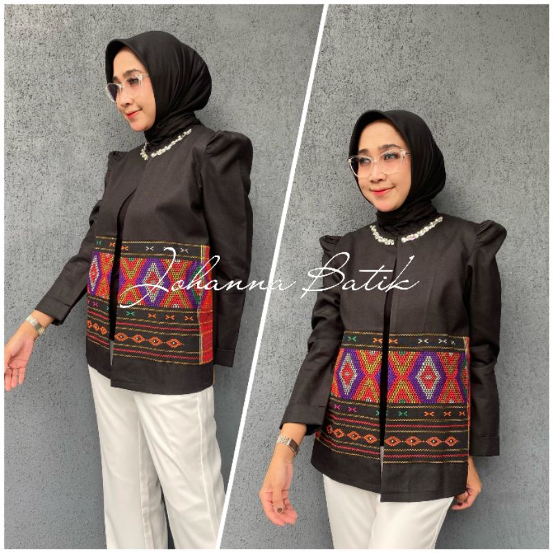 Jual JOHANNA BATIK - Outer Tenun Ulos Payet | Shopee Indonesia