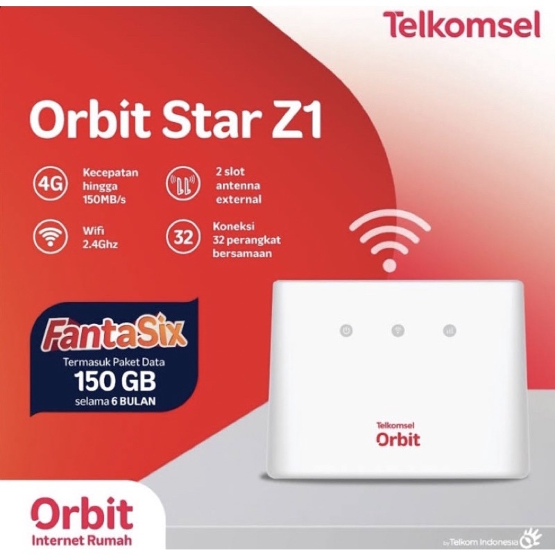 Jual Modem Wifi 4G Anti Kabel Telkomsel Orbit Z1 Murah | Shopee Indonesia