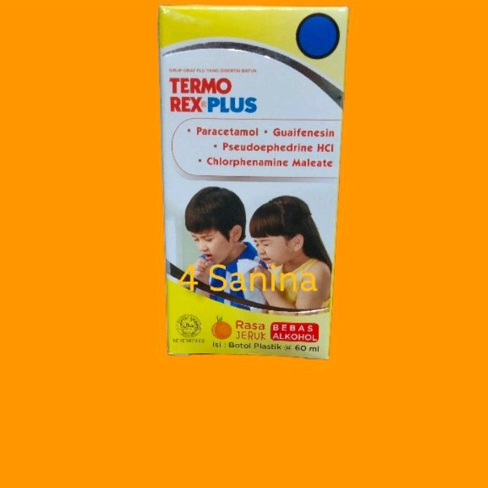 Jual Termorex plus 30ml dan 60ml obat batuk dan flu. | Shopee Indonesia