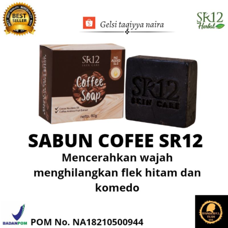 Jual Sabun coffe sr12 ORIGINAL- Sabun atasi flek hitam - Sabun atasi ...