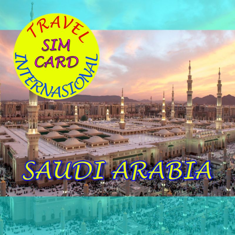 Jual COD kartu internet luar negeri ARAB SAUDI 30hari | Shopee Indonesia