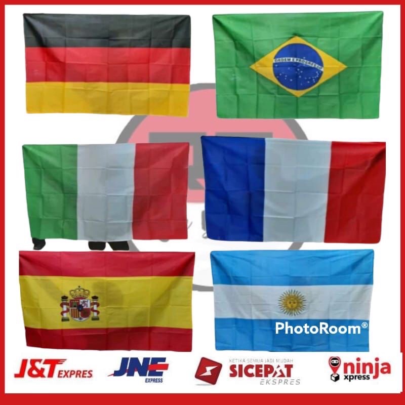 Jual BENDERA PIALA DUNIA 2022 LENGKAP BENDERA WORLD CUP QATAR 2022 ...