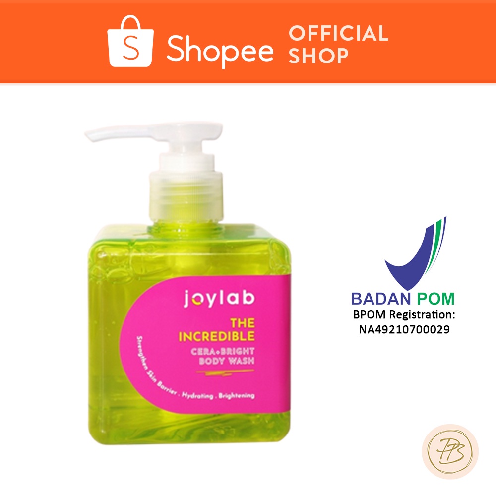 Jual Joylab The Incredible Cera + Bright Body Wash - 220ml | Shopee ...