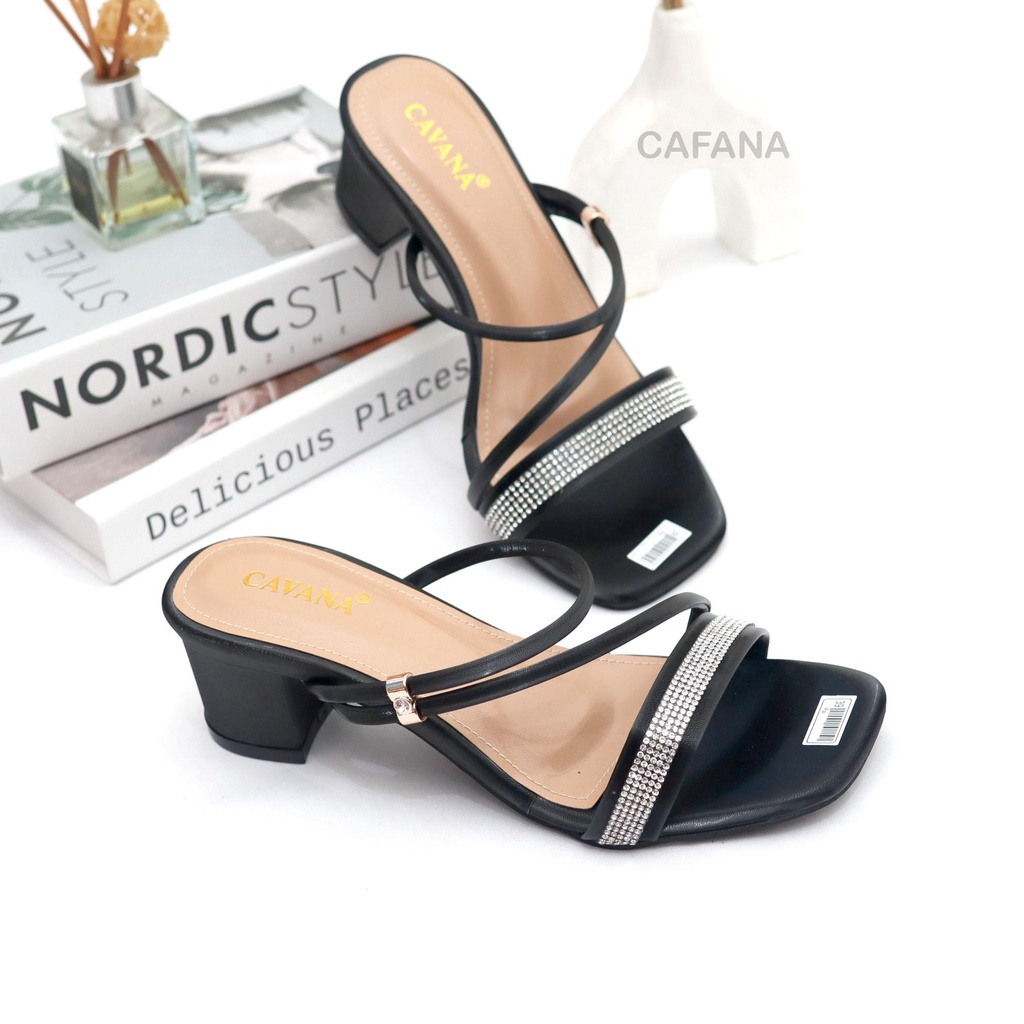 Jual Sandal Hak Tahu Wanita Agnia SDH286 | Shopee Indonesia