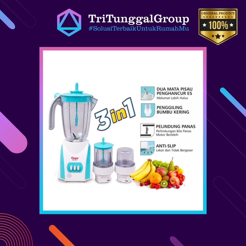 Jual (BAYAR DI TEMPAT) Blender Cosmos CB-281 P / CB281P / CB 281P / CB281P / CB 281P / CB-281P ...