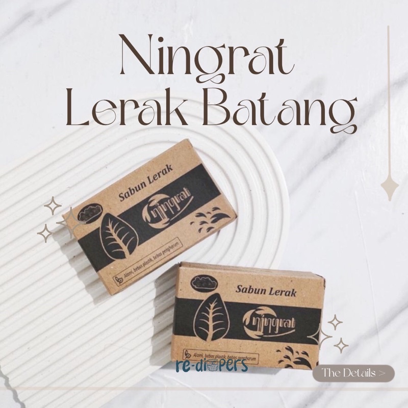 Jual SABUN LERAK BATANG NINGRAT | Untuk Mencuci Pakaian Bayi dan Clodi ...