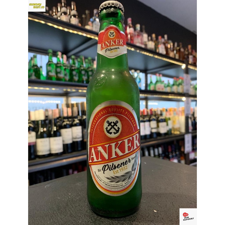Jual Anker Beer Pilsener Bottle 330mL | Shopee Indonesia
