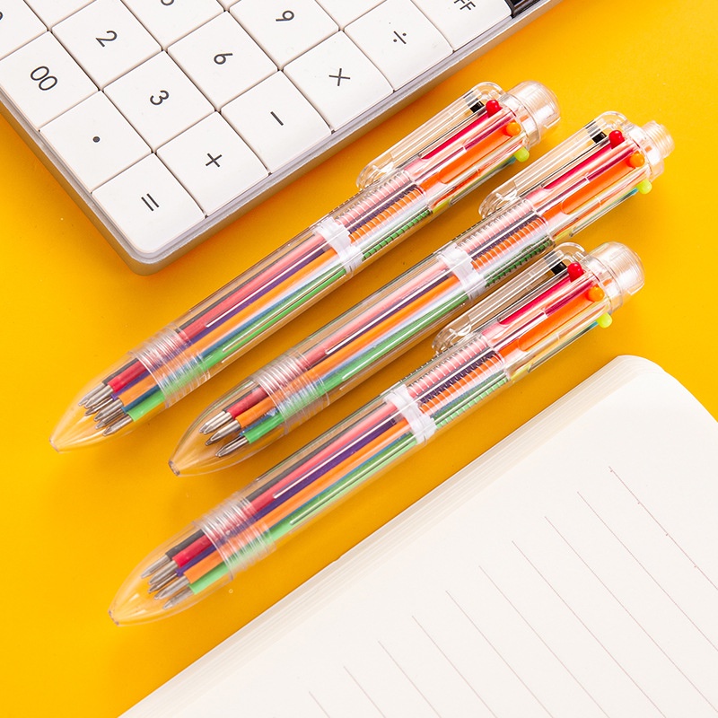 Jual Pulpen Pena Cute Collection Ballpoint Multi color colour Warna 10 ...