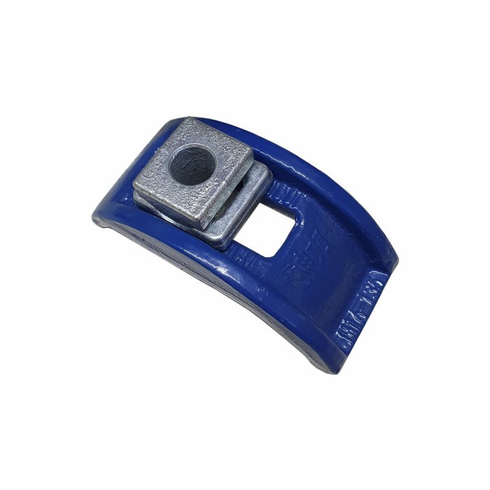 Jual Injection Mould Clamping M20 Mold Clamp Klem C Biru Lengkung 1 Pc ...