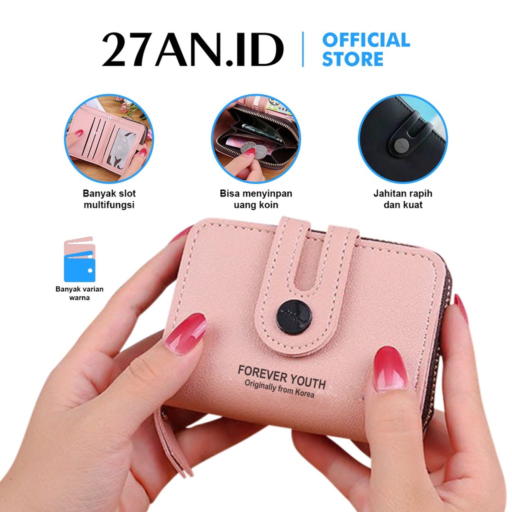 Jual ( 27AN.ID ) DOMPET MINI WANITA D54 DOMPET LIPAT POLOS CANTIK DOMPET FASHION WANITA | Shopee ...