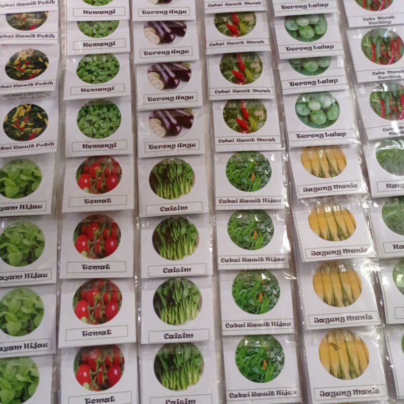 Jual Bibit tanaman sayuran, Benih biji tanaman sayuran, Biji Sayuran ...