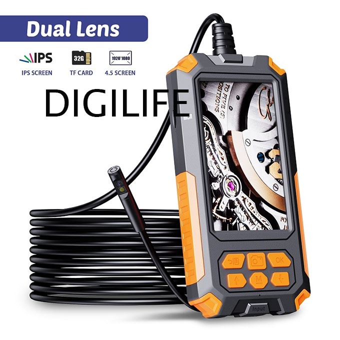Jual Endoscope DUAL Camera 5.5mm Inspection Borescope P50 Kamera 1080P ...