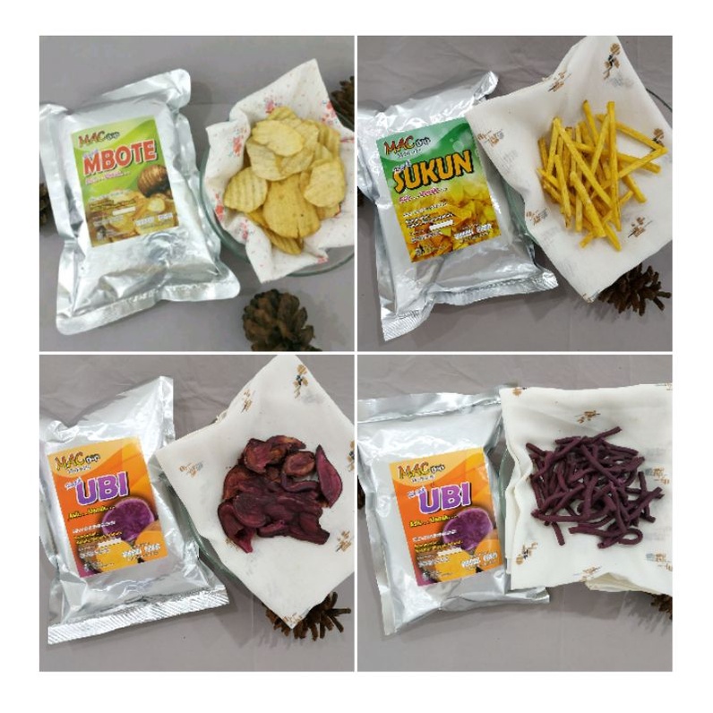 Jual Keripik Talas Mbote ASLI MAC Chips - Keripik Sukun ASLI MAC Chips ...