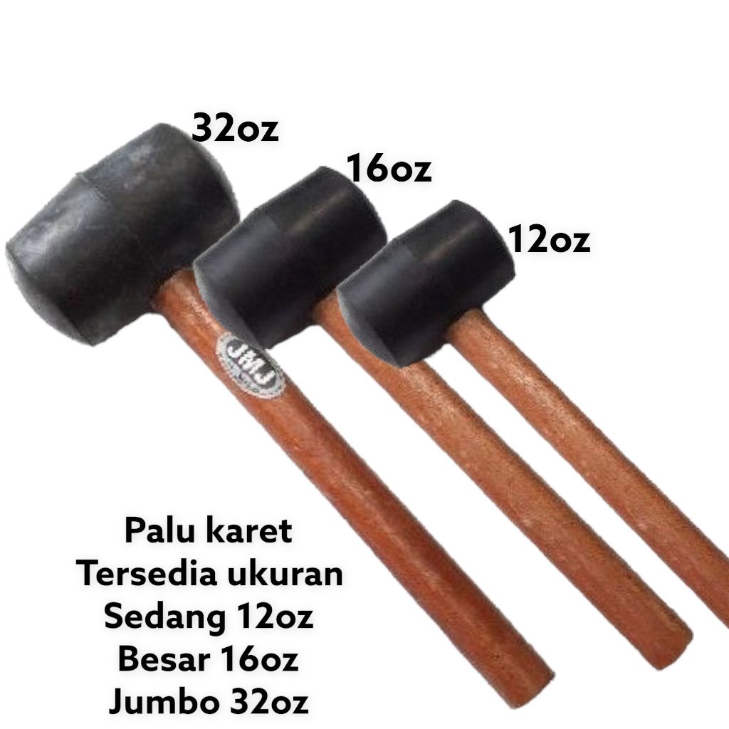 Jual DB PALU KARET 12oz 16oz 32oz jumbo/PALU KERAMIK | Shopee Indonesia