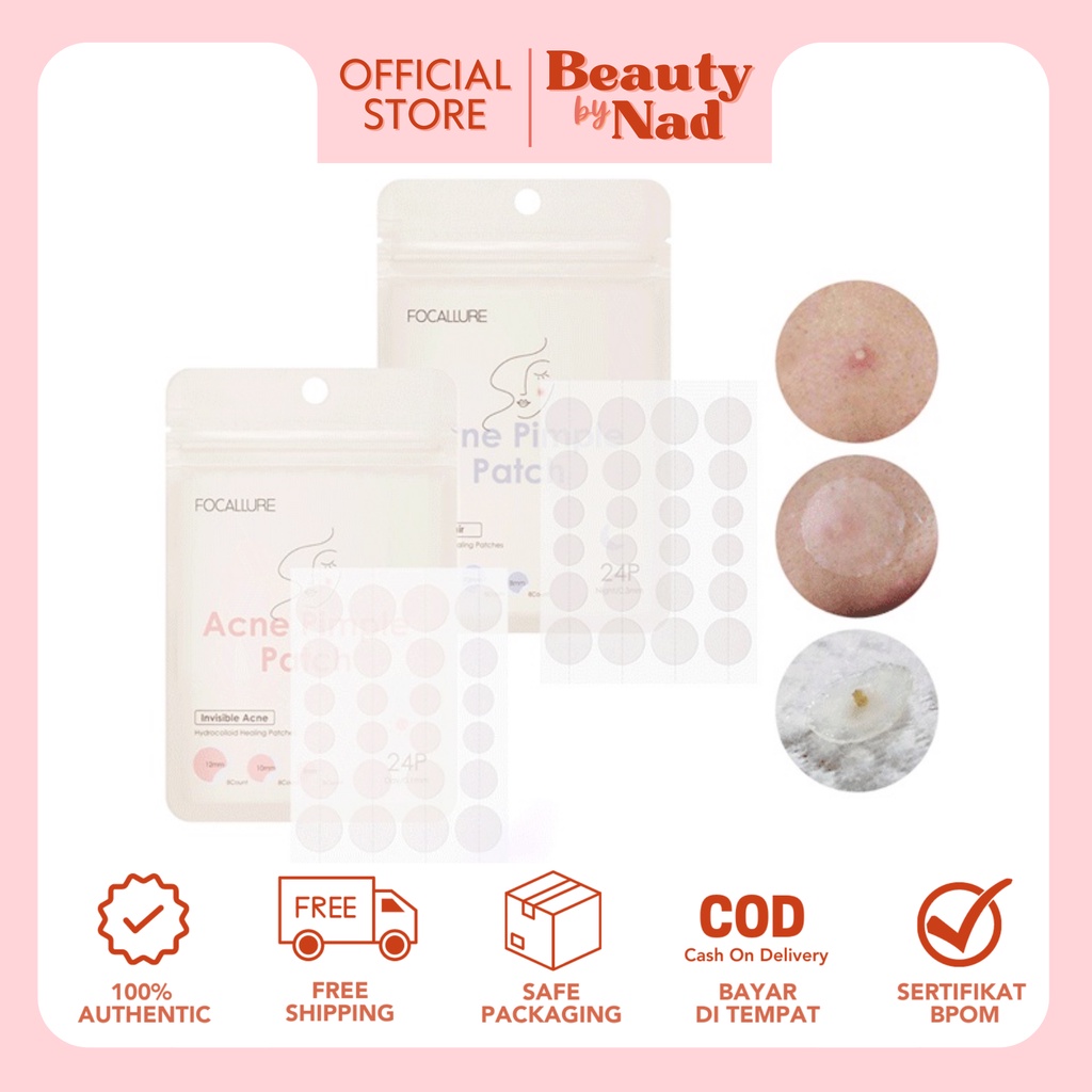 Jual FOCALLURE Acne Pimple Patch Treatment Day/Night | Shopee Indonesia