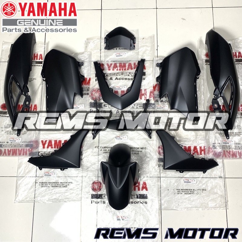 Jual BODY HALUS FULLSET NEW NMAX HITAM DOFF LICIN B6H-P8 2021-2022 ...