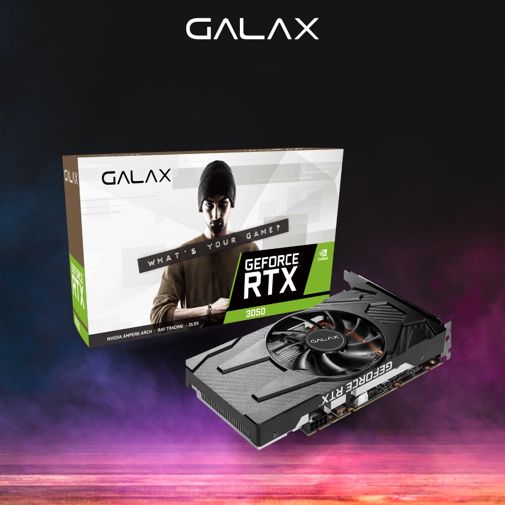 Jual GALAX Nvidia Geforce RTX 3050 8GB GDDR6 (1-Click OC) -- SINGLE FAN ...